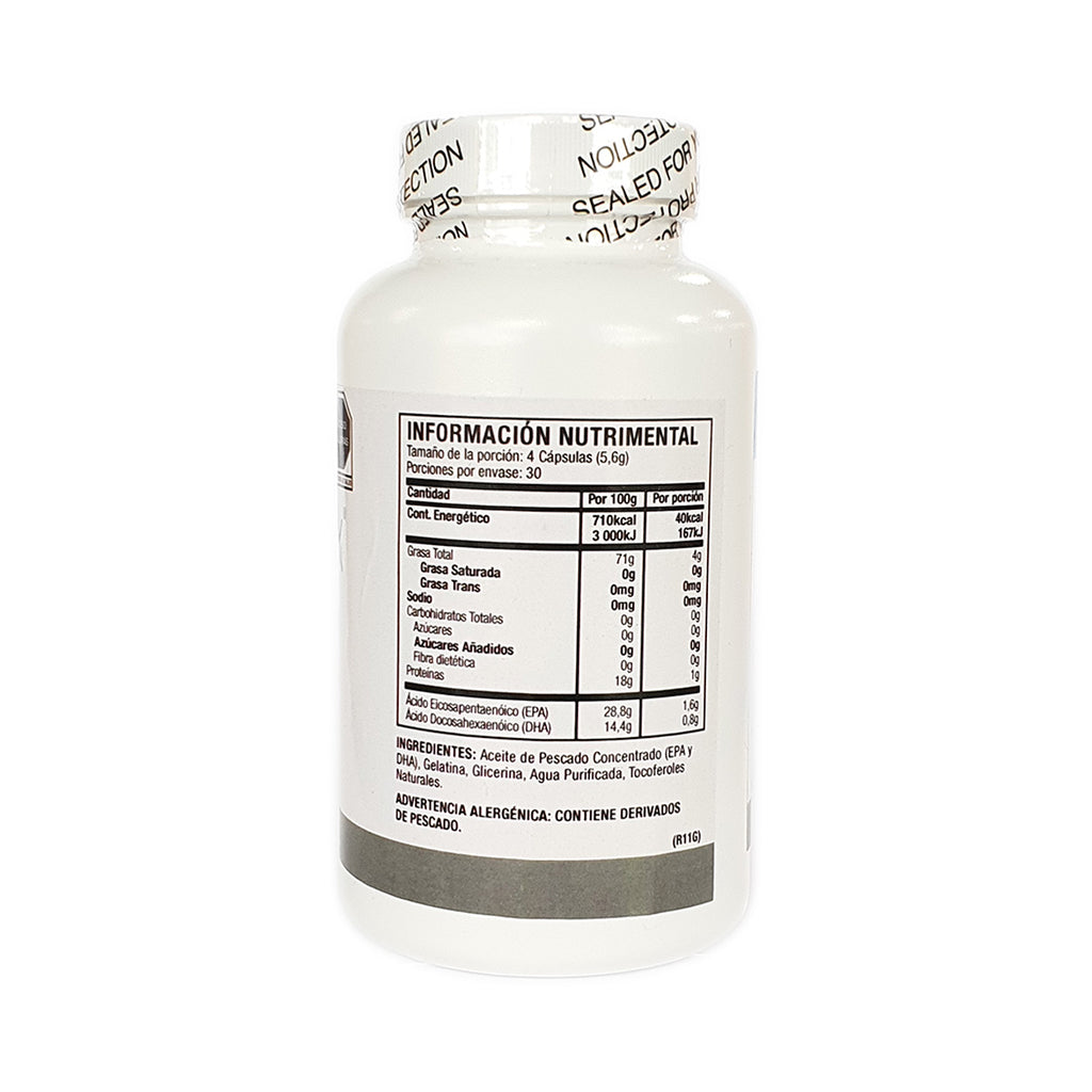 Omega Rx - DR. SEARS ZONE 120 Cápsulas / 1,6g de EPA y 0.8g de DHA