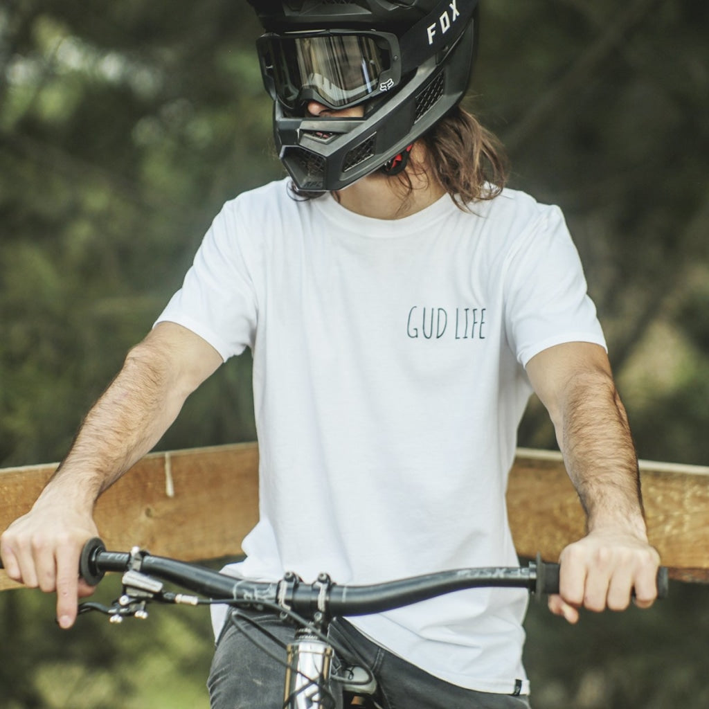 Playera GUD LIFE Blanca